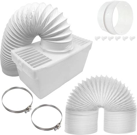 Universal Tumble Dryer Condenser Vent Box Extra Long 6m Vent Hose Pi