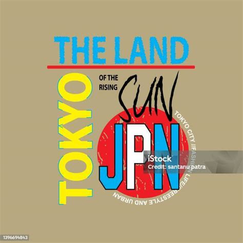 도쿄 일본 텍스트 그래픽의 프리미엄 벡터 일러스트레이션 티셔츠 인쇄 셔츠 후드 바바 정장 키즈 코튼 등의 디자인 보이 복장을위한