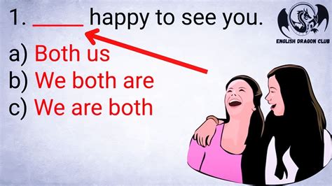 Какой ПРАВИЛЬНЫЙ ответ Порядок слов в английском языке тест на грамматику Youtube