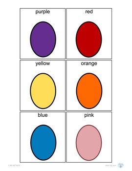 Colors Aaccommunication Board By Speech Language Pathologyay Tpt