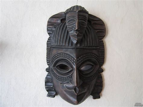 Африкански маски Аксесоари Варна Продавам дървени маски от Бряг на слоновата кост от 7