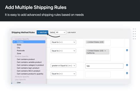 Advanced Flat Rate Shipping Method For Woocommerce Woocommerce Marketplace