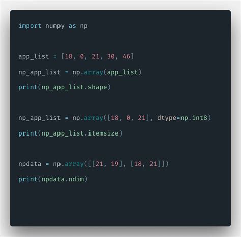 Numpy Array Attributes Tutorial With Example