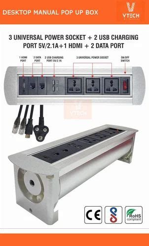 Conference Table Pop Up Box At ₹ 9500 Piece Conference Table Switch Socket In New Delhi Id