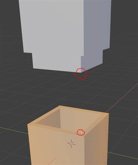 Modeling Snapping Two Objects Together Via Vertex Selection Blender