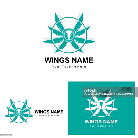 날개 로고 디자인 방패 날개 벡터 새 깃털 일러스트 레이 션 갈고리 발톱에 대한 스톡 벡터 아트 및 기타 이미지 갈고리 발톱 개념 깃털 Istock