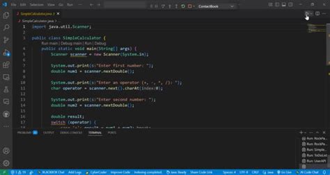 📌 Simple Calculator Java Project 📝 Project Overview The Simple
