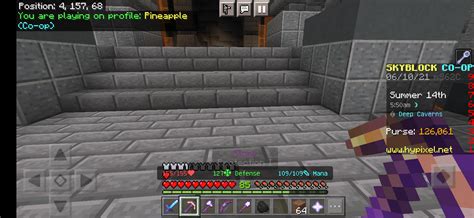 may have got hypixel working on my phone r hypixel