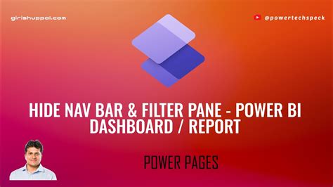 How To Hide Navigation Pane And Filter Pane Embedding Power BI