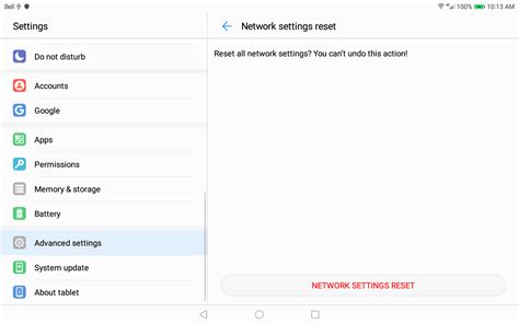 How To Reset The Network Settings On My Huawei Tablet