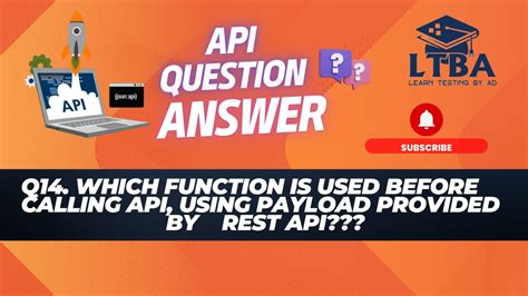 Api Interview Qa 14 Which Function Is Used Before Calling Api Using Payload Provided By Rest