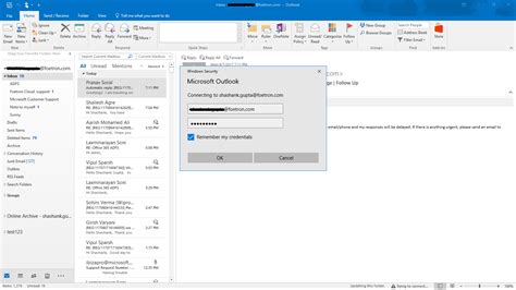 Outlook Continually Prompts For My Password Foetron Microsoft Cloud