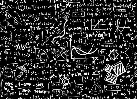 Math Linear Mathematics Education Circle Background With Geometrical