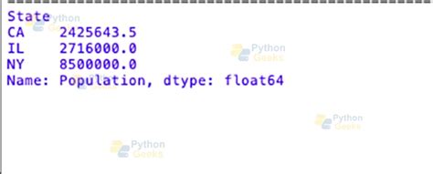 Architecture And Components Of Pandas Python Geeks