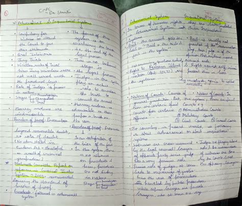 Crpc Class Notes Crpc Dr Shrutin Page No Page No Date Adversorial Inquisitorial Systems 120