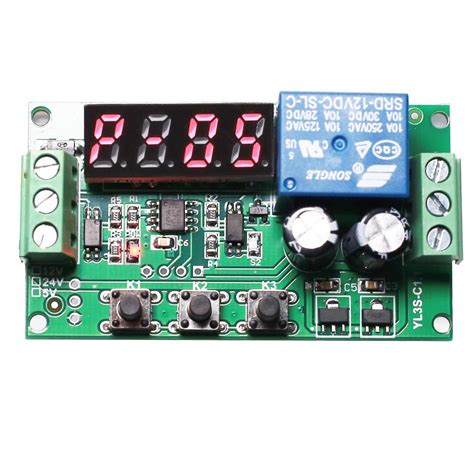 Dc 12v Pulse Counter High Level Trigger Relay Module 0 10khz Frequency
