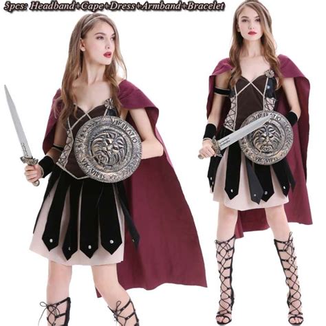 Spartan Warrior Costume For Women