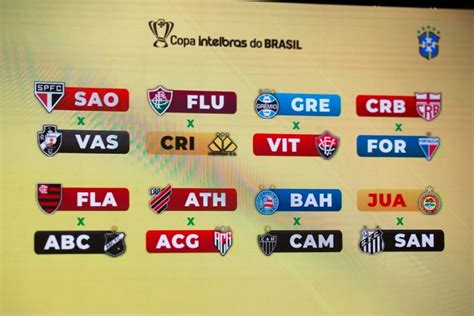 Oitavas De Final Da Copa Do Brasil Confira Os Confrontos