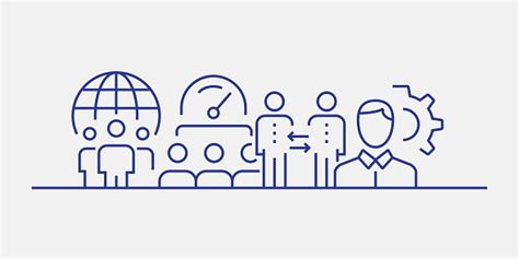 비즈니스 피플 관련 웹 배너 라인 스타일 웹 배너 웹 사이트 헤더 등에 대한 현대 선형 디자인 벡터 일러스트레이션 개념에 대한 스톡 벡터 아트 및 기타 이미지 Istock