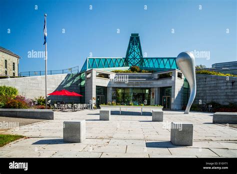The Quebec National Museum Building Entrance In Quebec City Quebec