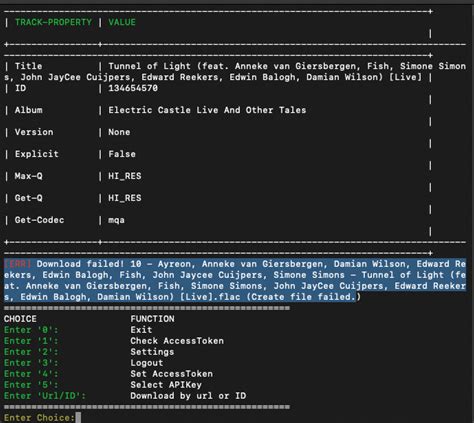 Bug Failed To Create File · Issue 783 · Yaronzztidal Media