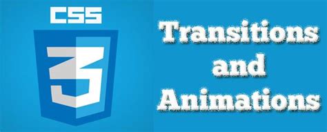 Css3 Transitions And Animations
