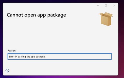 Installing Bug Error In Parsing The App Package Rarcbrowser