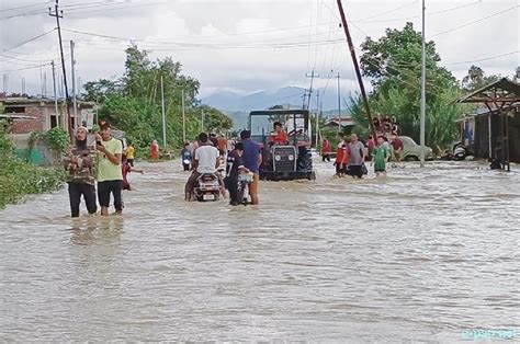 Severe Flooding In Manipurs Valley Districts Schools And Colleges Closed