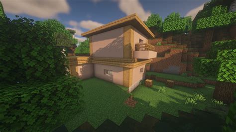Self Building House Minecraft Map