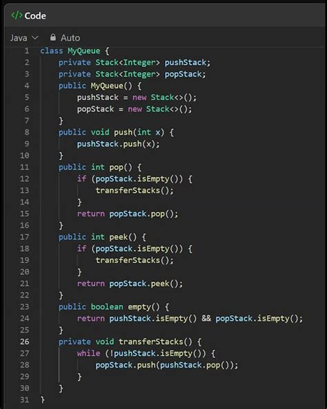 232 Implement Queue Using Stacks Youtube