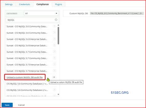 Tenable Compliance Audits Scan Mysql Db Credit Card Data Etc Netsec
