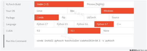 Pytorch 环境搭建极客教程