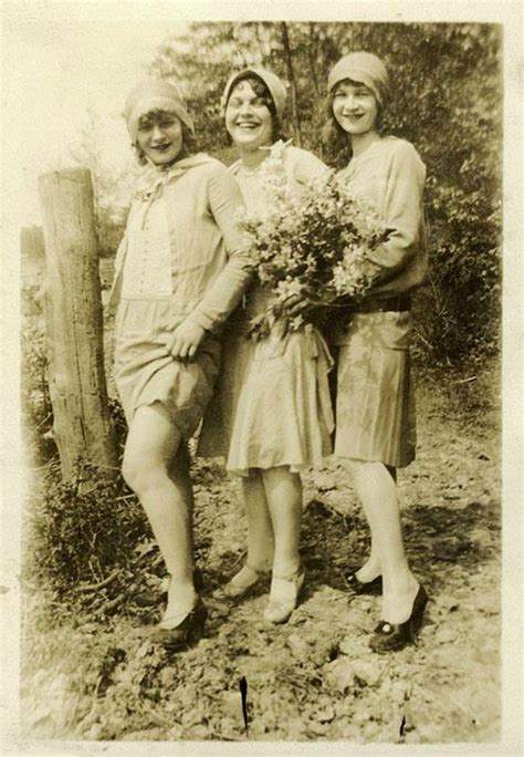 A Brief History Of Skirt Raising ~ Vintage Everyday