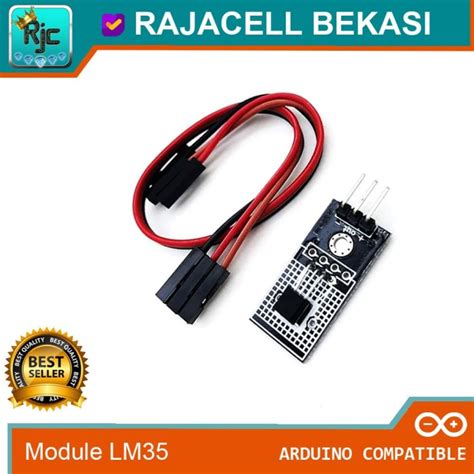Jual Module Lm35 Sensor Suhu Temperature Thermal Analog Sensor Kota Bekasi Rajacell Bekasi