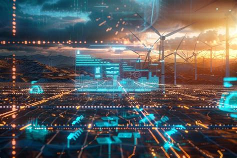 ai managing renewable energy grids holographic controls for wind and solar farms efficiency at