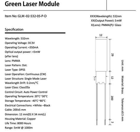 New To Arduino Does This Laser Have Too Large Of An Operating Current