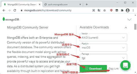 MacOS安装MongoDB图解 C语言中文网