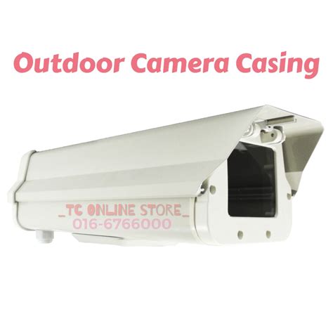 Cctv Outdoor Camera Casing Aluminium Alloy Protect Case Cover Weatherproof Housing Box Shopee