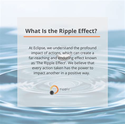 What Is The Ripple Effect Eclipse Leadership Group