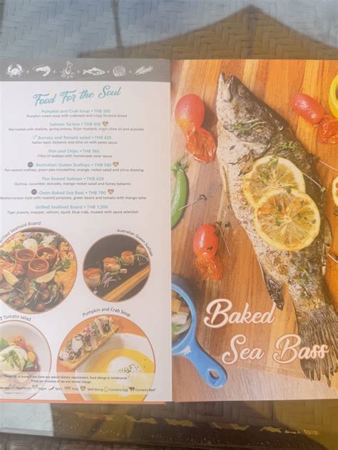 Menu At Bubbles Restaurant Kathu