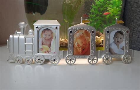 Фоторамка детская паравозик — цена 350 грн в каталоге Фоторамки Купить товары для дома и быта по