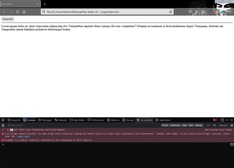 Javascript Error 403 When Requesting Clash Royale Api Stack Overflow