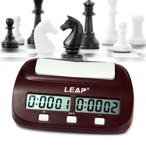 LEAP профессиональные цифровые Шахматные Часы Подсчет таймера вниз ...