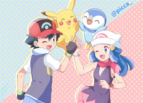 Piplup And Pikachu Wallpaper