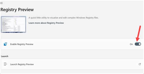 how to use powertoys registry preview tool in windows