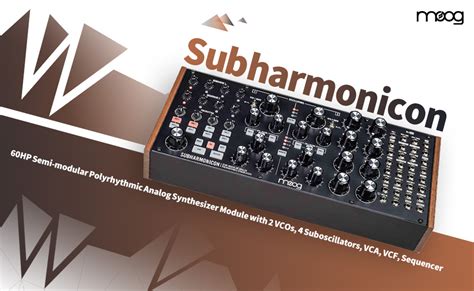 قیمت خرید سینتی سایزر Moog Subharmonicon داورملودی