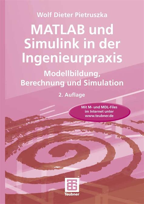 Matlab Und Simulink In Der Ingenieurpraxis Pdf Ebook Kaufen Ebooks
