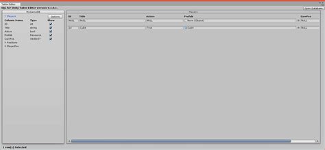 Sql For Unity