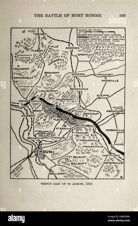 Map Of Verdun Hi Res Stock Photography And Images Alamy