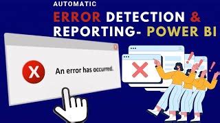 Automatic Error And Exception Handling In Power Bi Dynamically Detect And Report Errors Power Bi